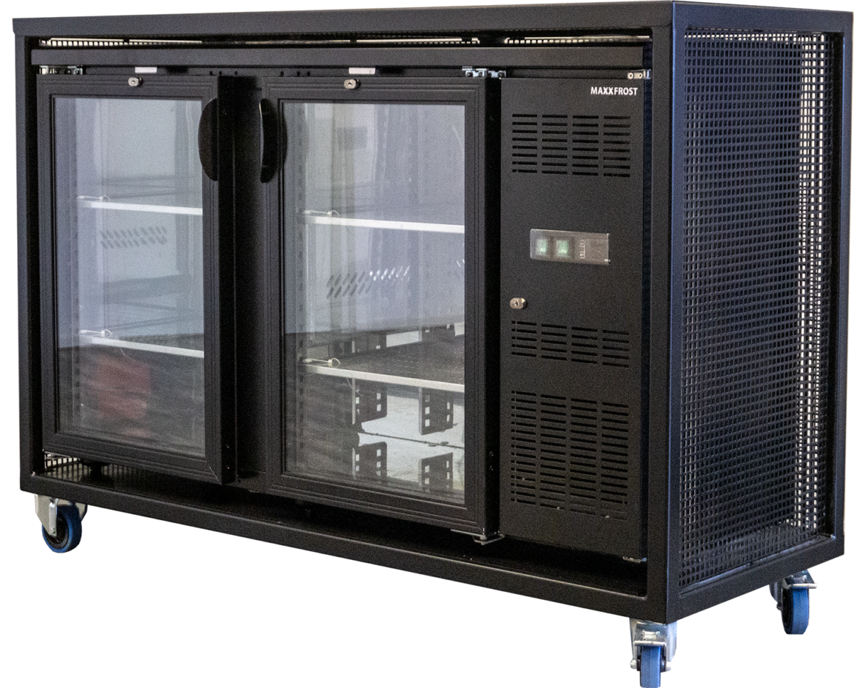 Koeling 3-deurs luxe in zwarte ombouw | Time Out